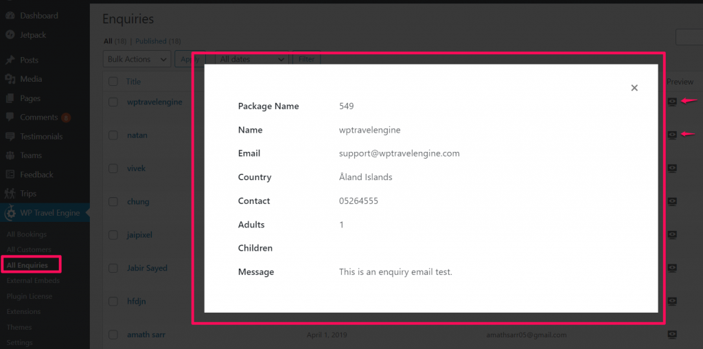 Getting Started - WP Travel Engine Documentation