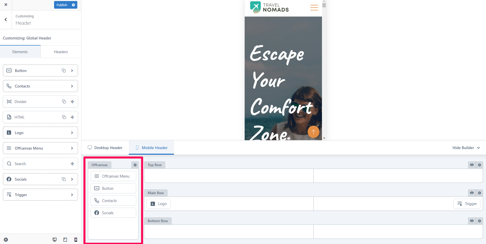 Configure Menus - WP Travel Engine Documentation