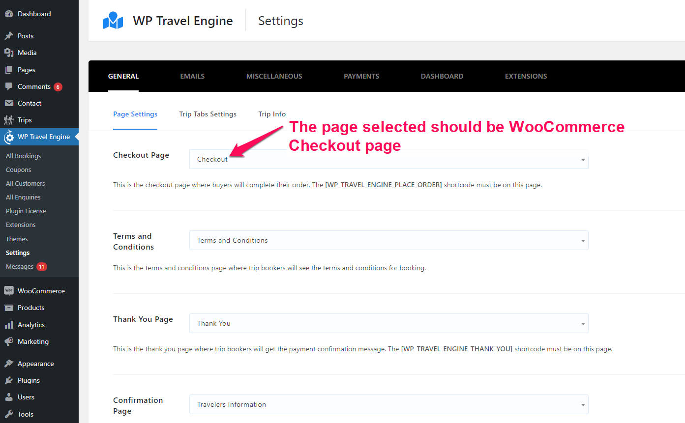 WooCommerce Payment Gateway - WP Travel Engine Documentation