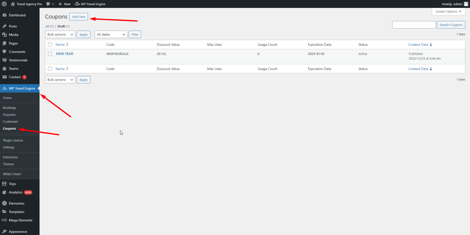 Getting Started - WP Travel Engine Documentation