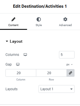 Destination/Activities Module 1 - WP Travel Engine Documentation