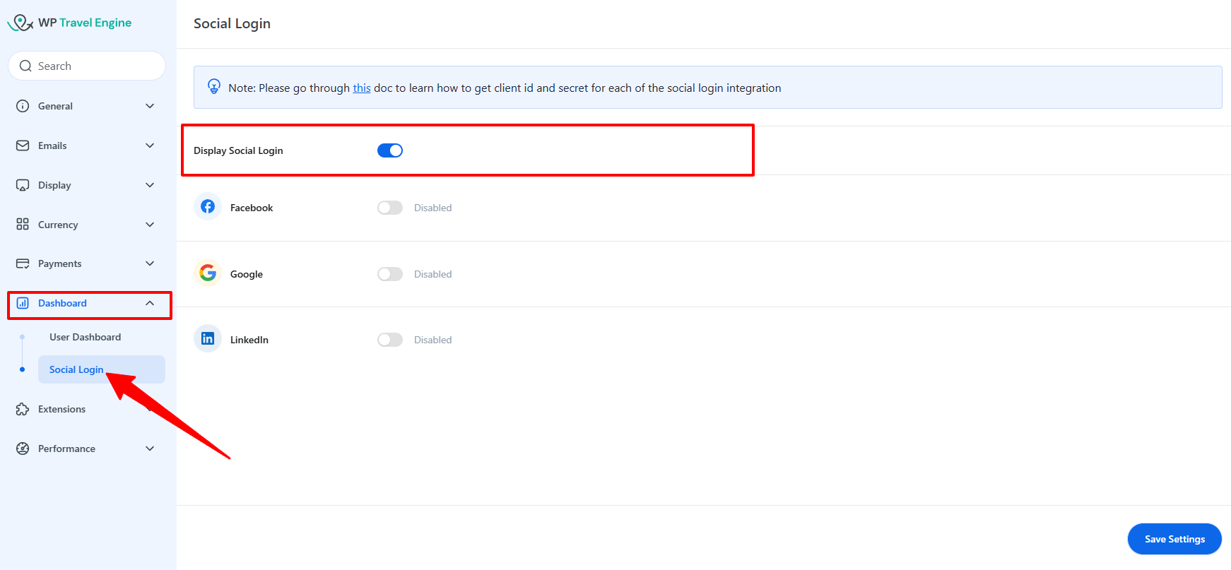 How to configure User Dashboard? - WP Travel Engine Documentation