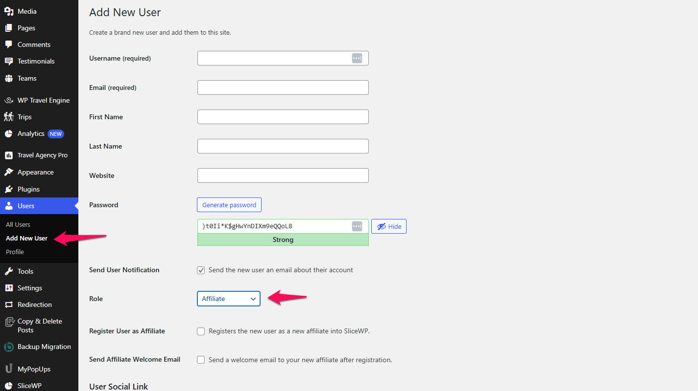 SliceWP Integration - WP Travel Engine Documentation